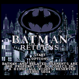 Batman Returns Sega CD ROM / ISO Download - Rom Hustler