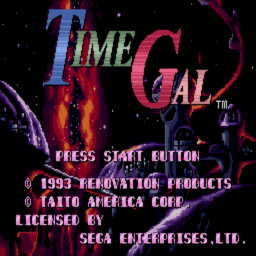 Time Gal Sega CD ROM / ISO Download - Rom Hustler
